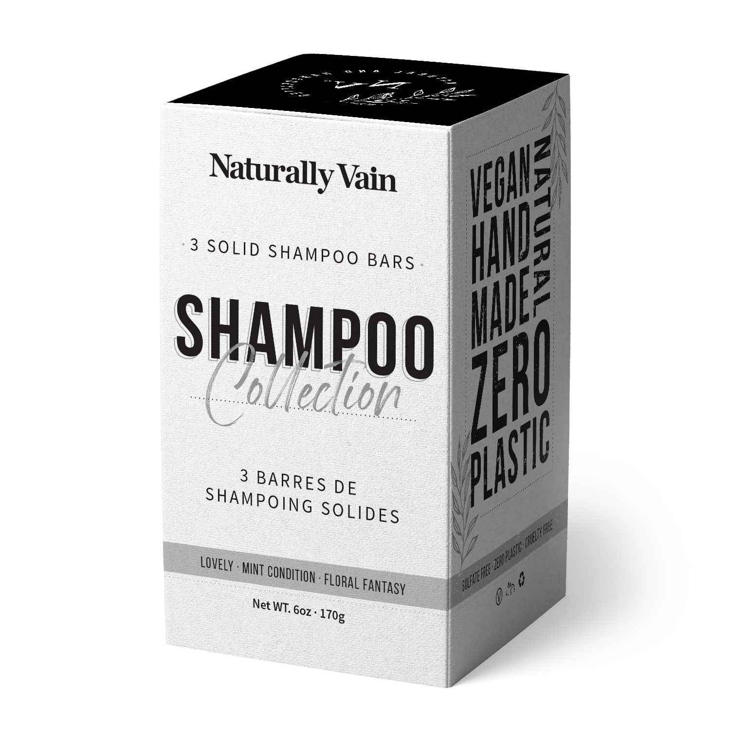 3 Pack - Solid Shampoos – Naturally Vain