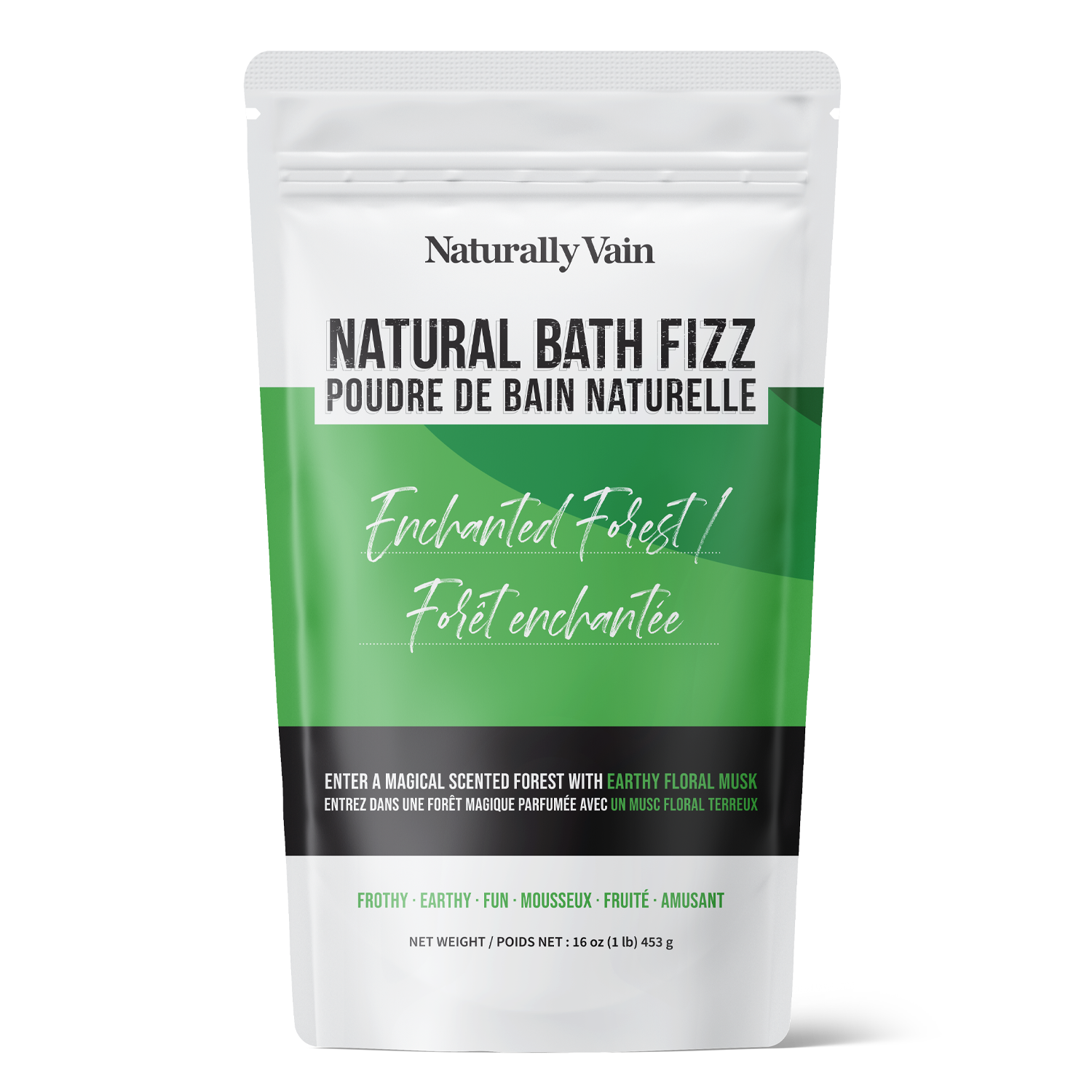 Enchanted Forest Bath Fizz: Crisp & Earthy Escape | Naturally Vain