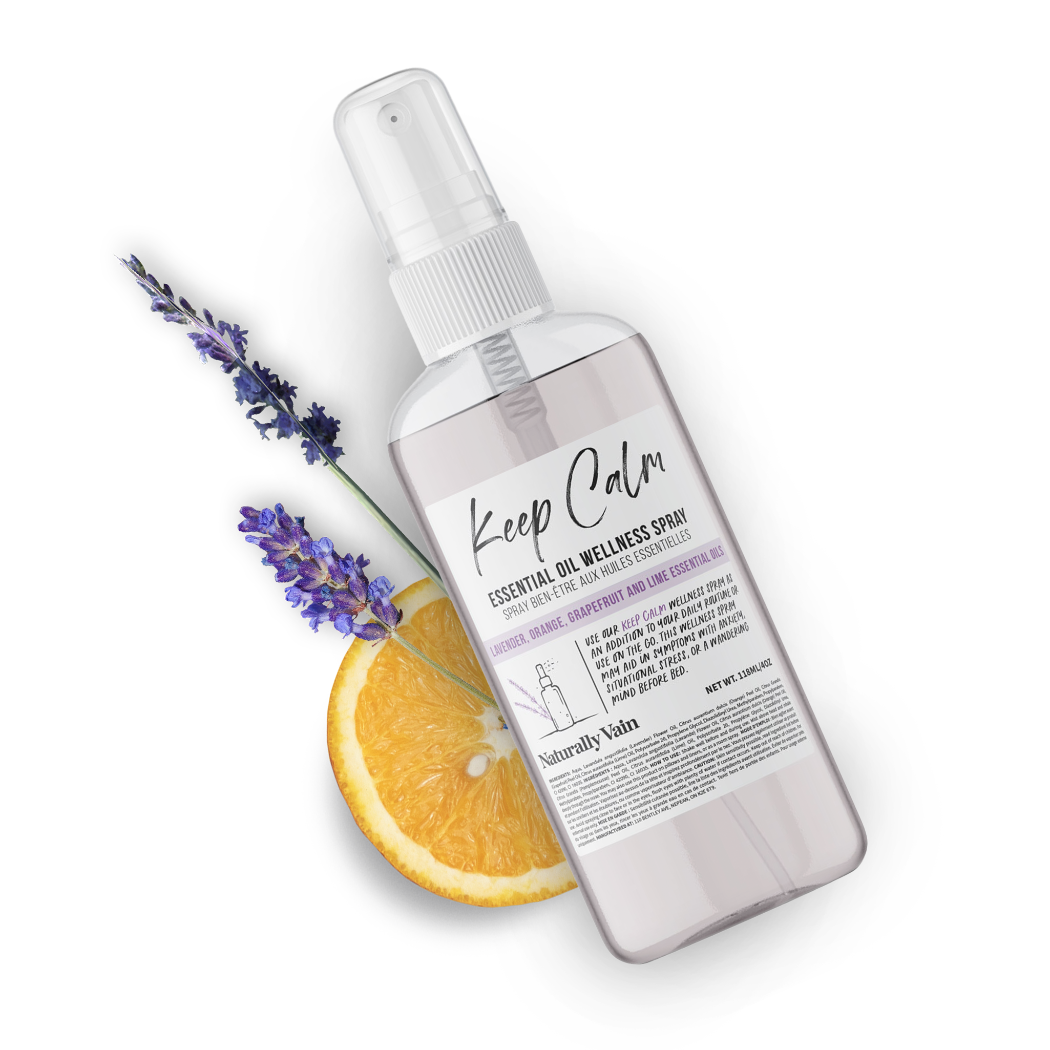 Wellness Sprays – Naturally Vain