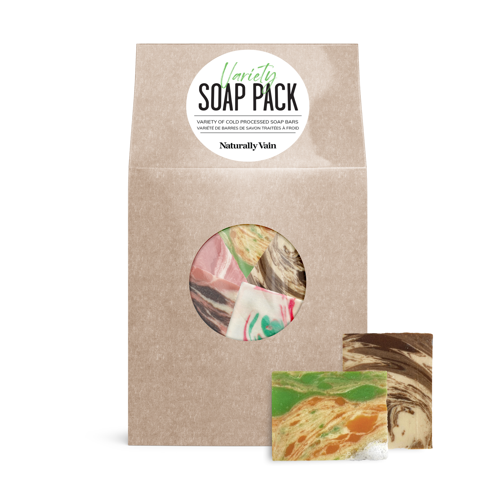 Variety Soap Bar Set - 5 Pack – Naturally Vain